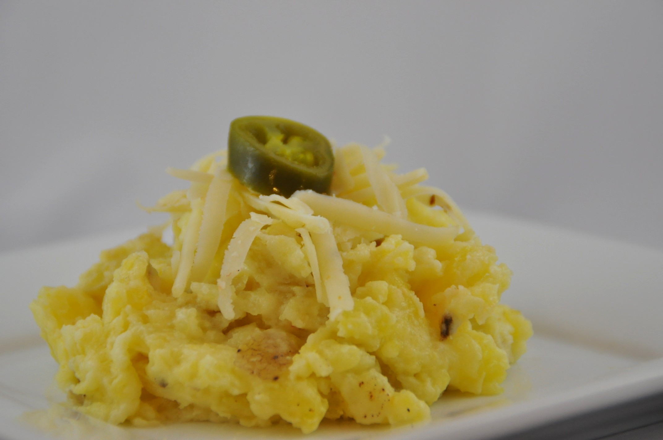 Pepper Jack Mashed Potatoes and a Boy with a Knife | The Kitchen Witch