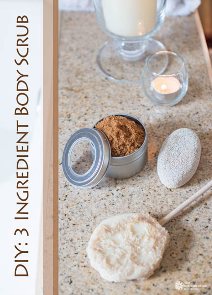 DIY: Organic 3-Ingredient Coconut Sugar Body Scrub
