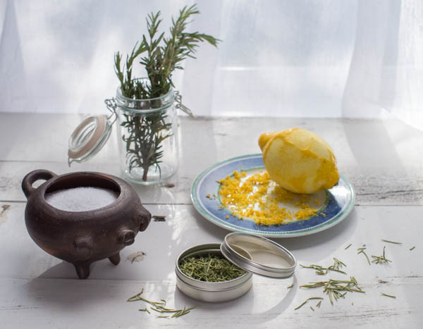 Chili Lime Salt and Lemon Rosemary Salt